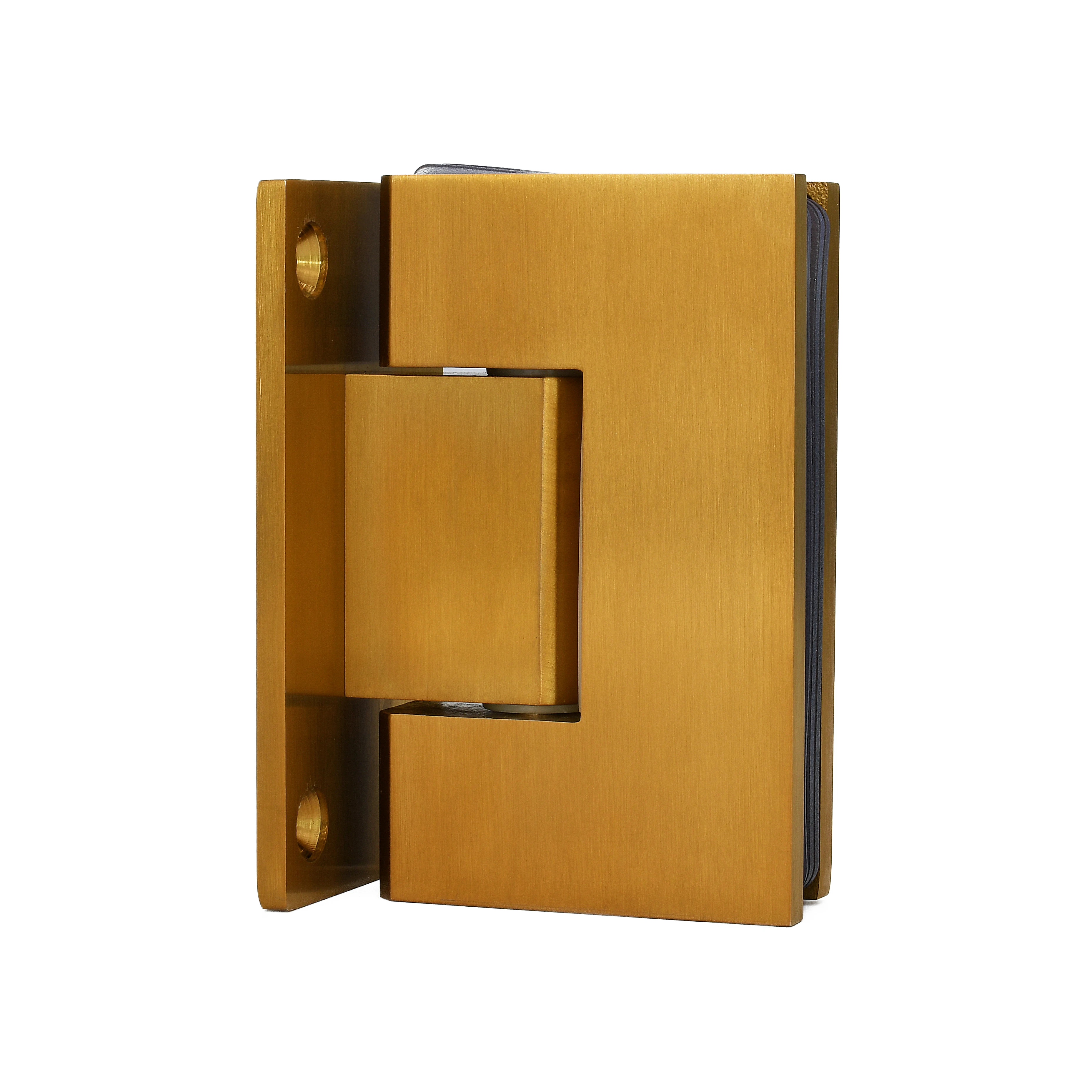 Akasha glass door hinge for all-glass and glass-wall installation